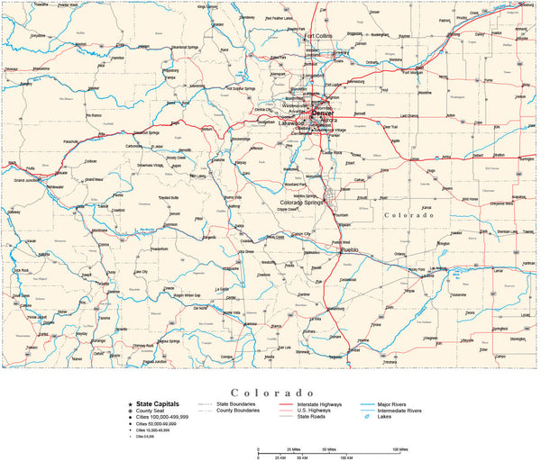 Colorado Counties Map With Cities All 64 Colorado Counties Ranked By